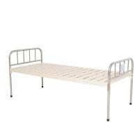 China OEM Universal Wheel Steel Manual Medical Bed for Patient 90cm Width 46kg for sale