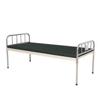 China OEM Universal Wheel Steel Manual Medical Bed for Patient 90cm Width 46kg for sale