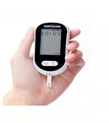 China Digital Blood Sugar Monitor 7 Seconds Test with 50 Strips and Lancets 1uL Sample for sale