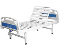 China Manual Single Crank Hospital Bed 150kg Load Capacity 2000x900mm for Nursing Patient for sale