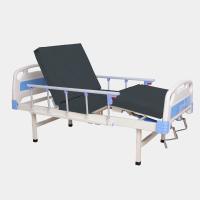 China Two Crank ABS Manual Medical Bed 250kg Load Capacity with Mattress Side Rail for sale