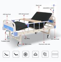 China OEM  2 Crank Manual Hospital Bed for sale