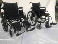 China Height Adjustable Lightweight Foldable Manual Wheelchair For Elderly Patient 85cm for sale