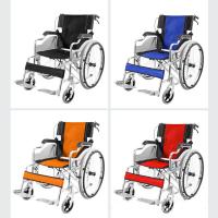 China Aluminum Alloy Folding Medical Transport Wheelchair 100kg Load Capacity 21kg Weight for sale