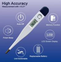 China Digital Armpit Oral Electronic Medical Thermometer 40s Fast Reading with LCD Display for sale