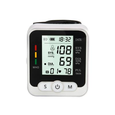 China Home Digital Wrist Blood Pressure Monitor 40-195 Pulses per Minute 0-280mmHg BP Apparatus for sale