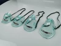 China Medical Grade PVC Oxygen Mask with Tracheostomy for Adult Kids S M L XL for sale