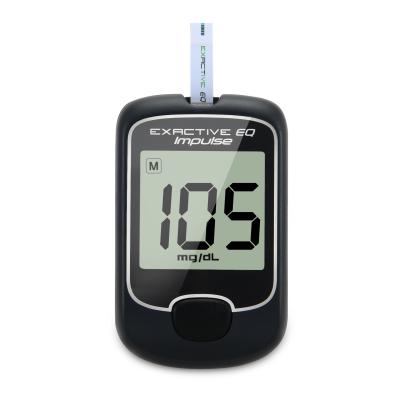China ABS Automatic Digital Blood Glucose Monitor No Coding 0.6uL Blood Sample 5 Seconds Test Time for sale