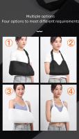 China Adjustable Orthopedic Shoulder Brace Immobilization Mesh Arm Sling CE Certified for sale