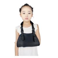 China Adjustable Kids Arm Sling with Honeycomb Fabric Orthopedic Shoulder Support Brace Medical Elbow Immobilizer for sale