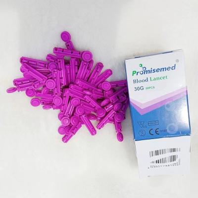 China OEM Glucose Meter Test Strips and Lancets Code Free 0.6μL Sample 5 Seconds Result for sale