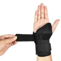 China Neoprene Sports Wrist Guard with Thumb Buckle Support S to XL for Weightlifting and Fitness for sale