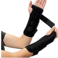 China Medical Steel Plate Long Wrist Support 20x10x2.5cm Breathable Wear Resistant Brace for sale