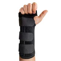 China Medical Steel Plate Long Wrist Support 20x10x2.5cm Breathable Wear Resistant Brace for sale