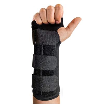 China Medical Steel Plate Long Wrist Support 20x10x2.5cm Breathable Wear Resistant Brace for sale