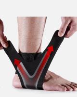 China Nylon Ankle Support Brace for Men Women Adjustable Wrap Sprain Relief 32g for sale