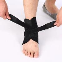 China Compression Ankle Support Sleeve 35g Adjustable Neoprene Brace for Sports Recovery for sale