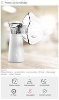 China Ultrasonic Portable Nebulizer Inhalator 10ml 108kHz for Kids Adults Home Use for sale