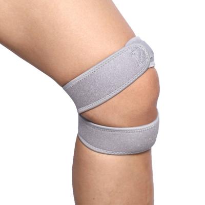 China Silicone Patella Knee Belt Breathable Support for Mountaineering Running Basketball Sports Protection for sale