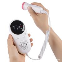 China 20mW Magnetic Suction Handheld Fetal Heart Monitor 3.0MHz Pregnancy Heartbeat Machine for sale