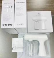 China 1800mAh 380ml UV Disinfection Spray Gun Atomizer 3.7V Rechargeable Sanitizer for sale