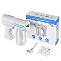 China Small K5 Pro Cordless Disinfectant Spray Gun Wireless 380ML Nano Atomizer for sale