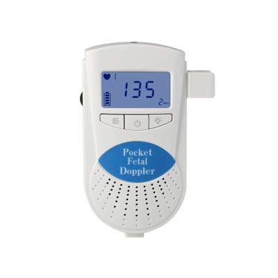 China LCD Display Fetal Heartbeat Detector 50-240bpm 3.0MHz Doppler for Pregnant Women for sale