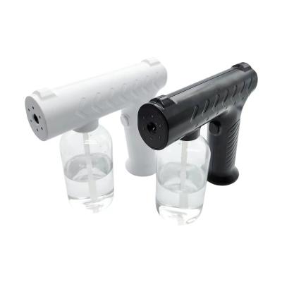China Mini Rechargeable Disinfectant Spray Gun Cordless 1500mAh 380ml Nano Atomizer for sale