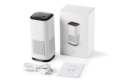 China 300W 36Hz Car Negative Ion Air Purifier 5V Formaldehyde Removal Desktop for sale