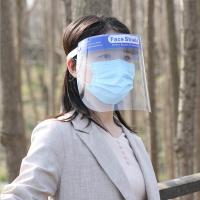 China Blue Elastic Band  Medical Protective Face Shield Pet Face Shield 22*32cm for sale