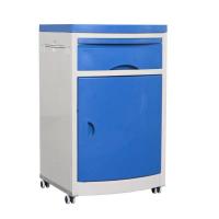 China ABS Medical Bedside Cabinet 480x480x780mm Hospital Bedside Locker with Drawer and Cupboard for sale