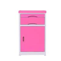China ABS Plastic Hospital Bedside Cabinet with Drawers 780mm Height 50kg Load for sale