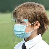 China Children  Full Plastic Face Shield 0.26mm Anti Splash Protective Windbreak for sale