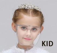 China Kids Anti Fog Plastic Face Shield Goggles 1mm Thickness Colored Safety Glasses for sale