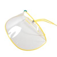 China Detachable Plastic Face Shield 0.3mm Anti Fog Kids Adult Protective Fisherman Hat for sale