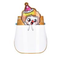 China Anti Droplet Cartoon PET Plastic Face Shield Glasses for Kids 0.31mm Thickness for sale