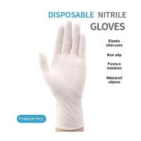 China Nitrile  Disposable Protective Gloves Oil Proof Home Kitchen Use 100pcs/Box for sale