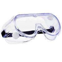 China PVC Medical Isolation Goggles 0.05cm Thick Anti Spray Eye Protection for sale