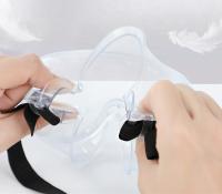 China PVC Medical Isolation Goggles 0.05cm Thick Anti Spray Eye Protection for sale