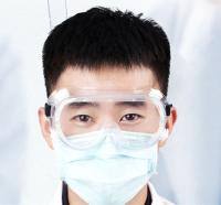 China PVC Medical Isolation Goggles 0.05cm Thick Anti Spray Eye Protection for sale