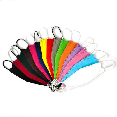 China KF94 Disposable 4 Layer Protective Face Mask Fish Shape GB2626 21x8.2cm OEM ODM for sale