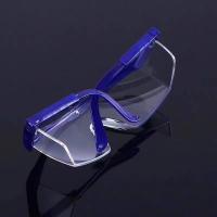 China Dustproof Sandproof PC Clear Safety Goggles Impact Resistant Goggles for sale