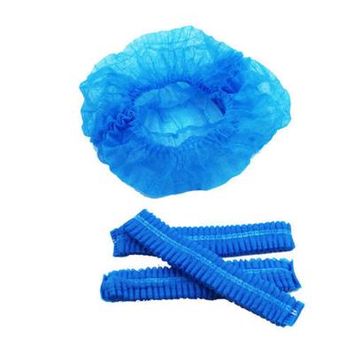 China Disposable Non Woven Shoe Cover 3.6g Anti Slip Dustproof Blue 150x400mm for sale