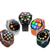 China Bluetooth 5.2 NFC Heart Rate Blood Glucose Monitor Smart Watch 1.39in Display for sale