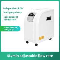 China 5 Liter Continuous Flow Portable Oxygen Concentrator Machine 400VA for sale