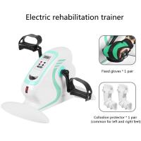 China Electronic Manual Rehabilitation Exercise Bike Hand Foot Training Machine 30x49x29cm LED Display for sale