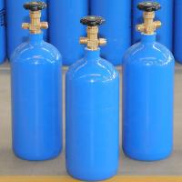 China Seamless Steel Oxygen Cylinder 2L to 40L with Valve 105mm to 219mm Diameter 150 Bar for sale