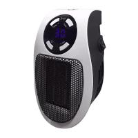 China Mini PTC Ceramic Fan Heater 40W USB Powered Portable Desktop Warm Air Blower with 6 Temperature Levels for sale