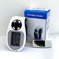 China Mini PTC Ceramic Fan Heater 40W USB Powered Portable Desktop Warm Air Blower with 6 Temperature Levels for sale