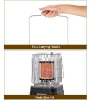 China Five Side Electric Heater 2000W Fast Heating Portable Household Space Heater 220-240V for sale